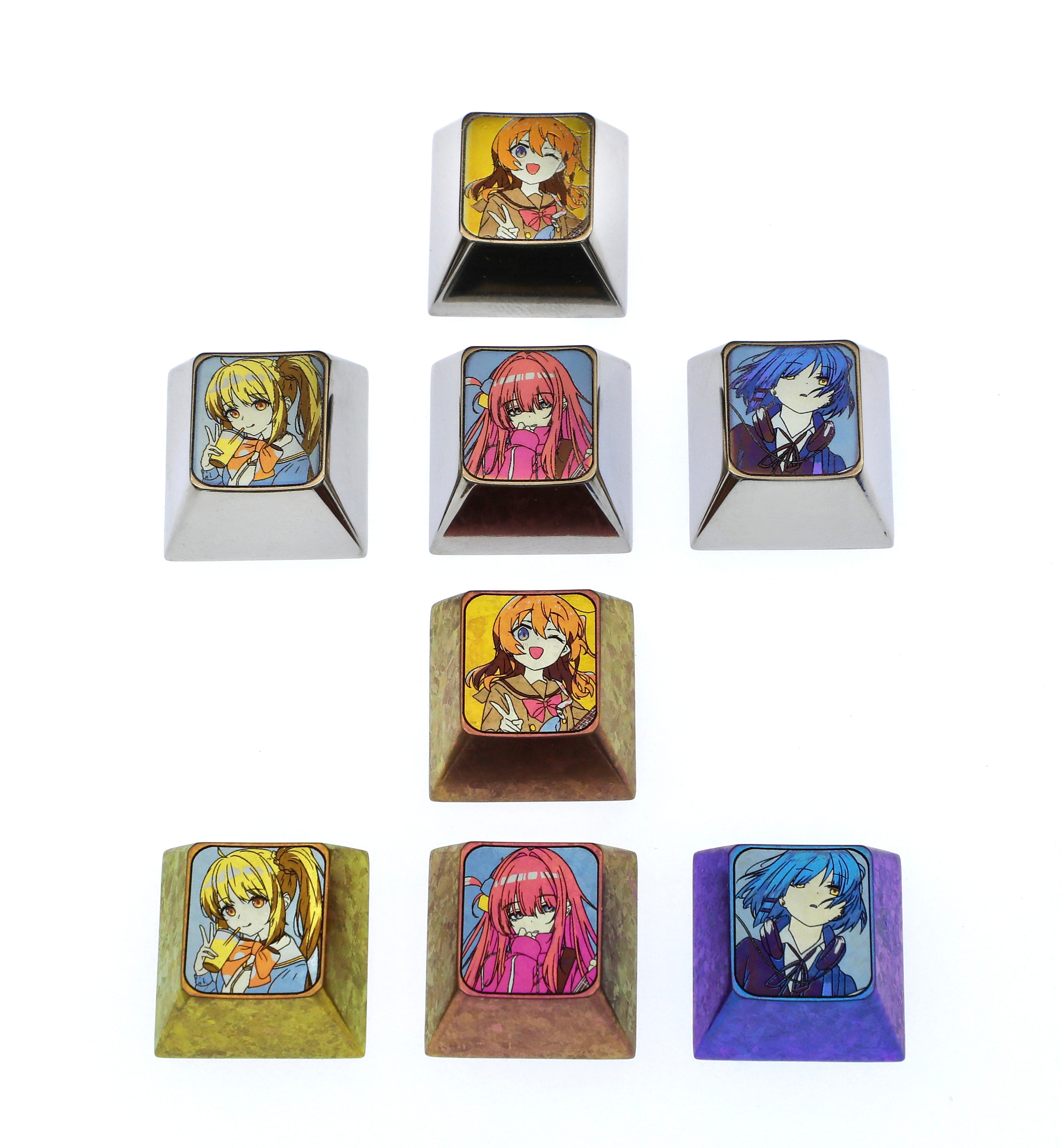 BOCCHI THE ROCK! Titanium alloy directional key combination set, metal ...