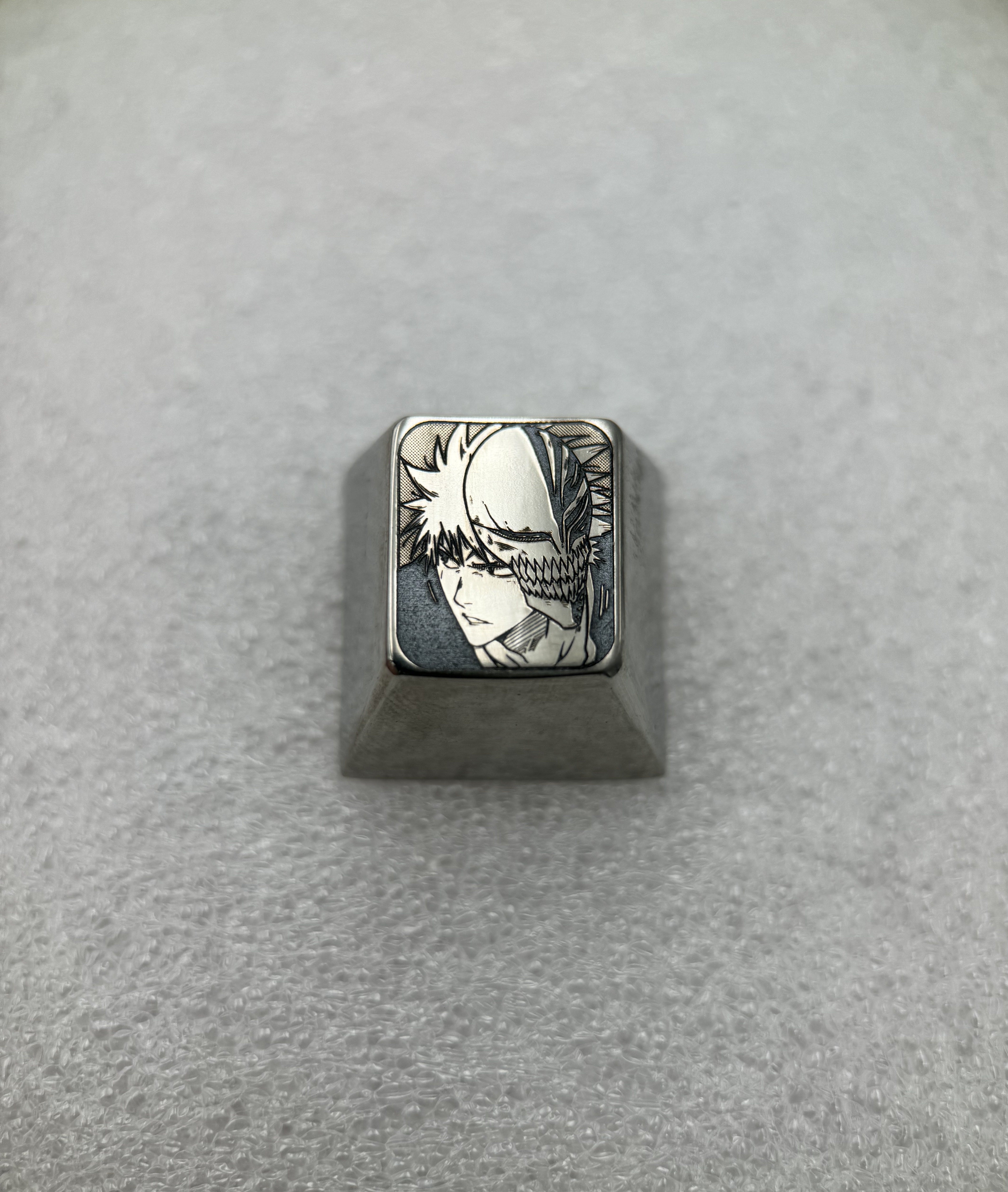 BLEACH, Kurosaki Ichigo, 1U titanium alloy personalized keycaps, metal ...