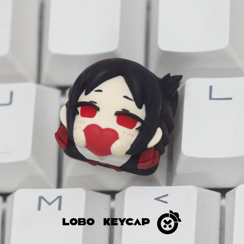 Kaguya sama: Love Is War, multi-color resin molded personalized keycap ...