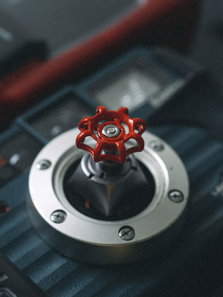 Industrial style keycap valve switch can rotate, aluminum alloy materi ...
