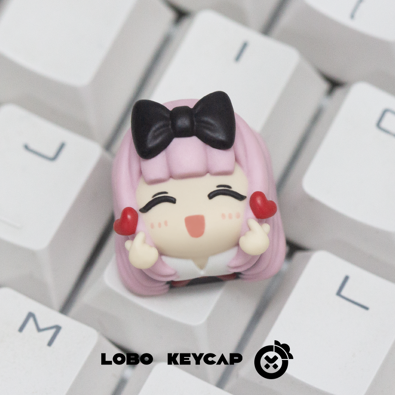 Kaguya sama: Love Is War, multi-color resin molded personalized keycap ...
