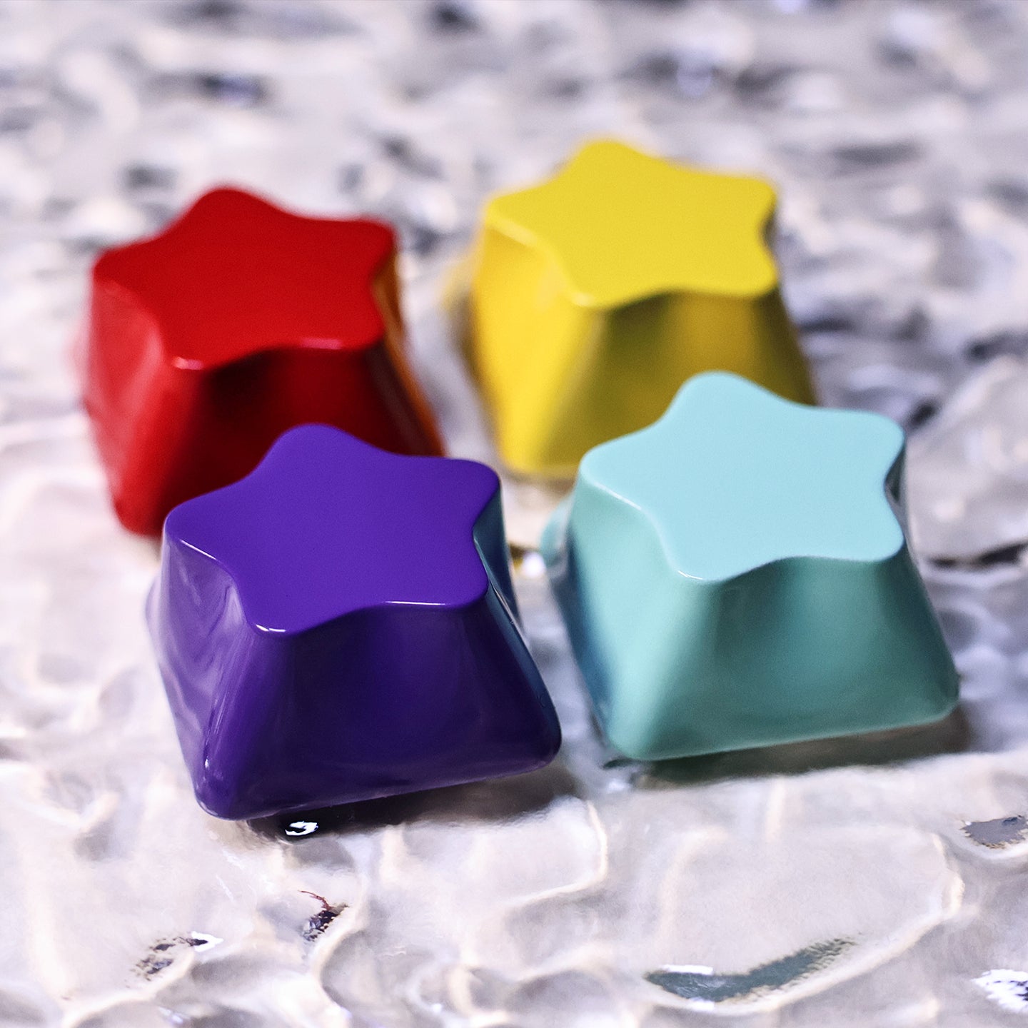 Original Alien Personalized Keycaps Star Aluminum Alloy Keycaps Metal ...