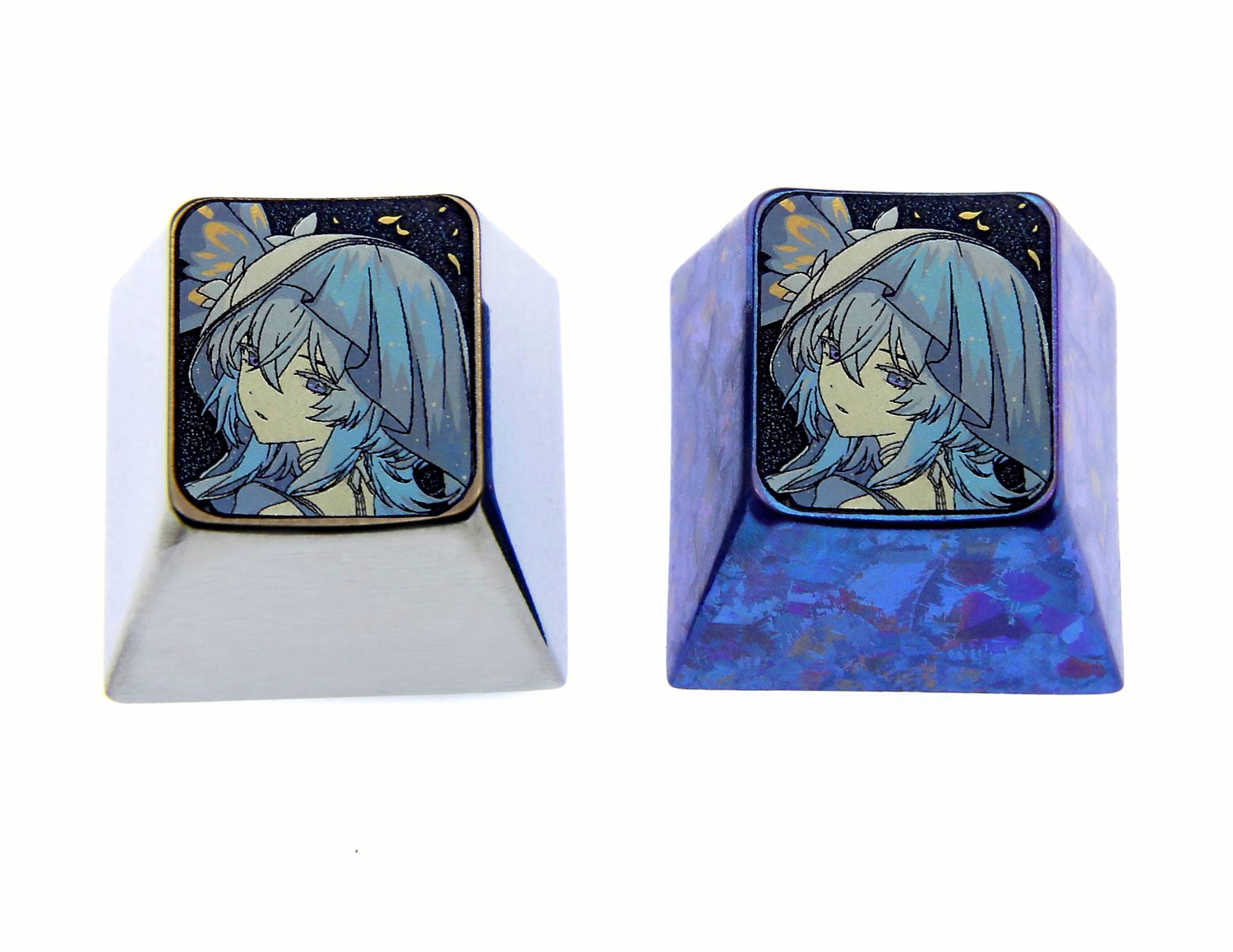 Wuthering Waves, The Shorekeeper, 1U titanium alloy personalized keyca ...